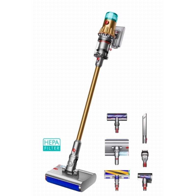 Пылесос Dyson SV46 V12S, вертикальный, с фильтром тонкой очистки