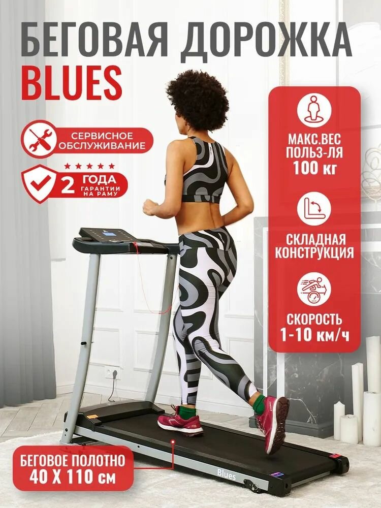 Беговая дорожка DFC BLUES T-113G