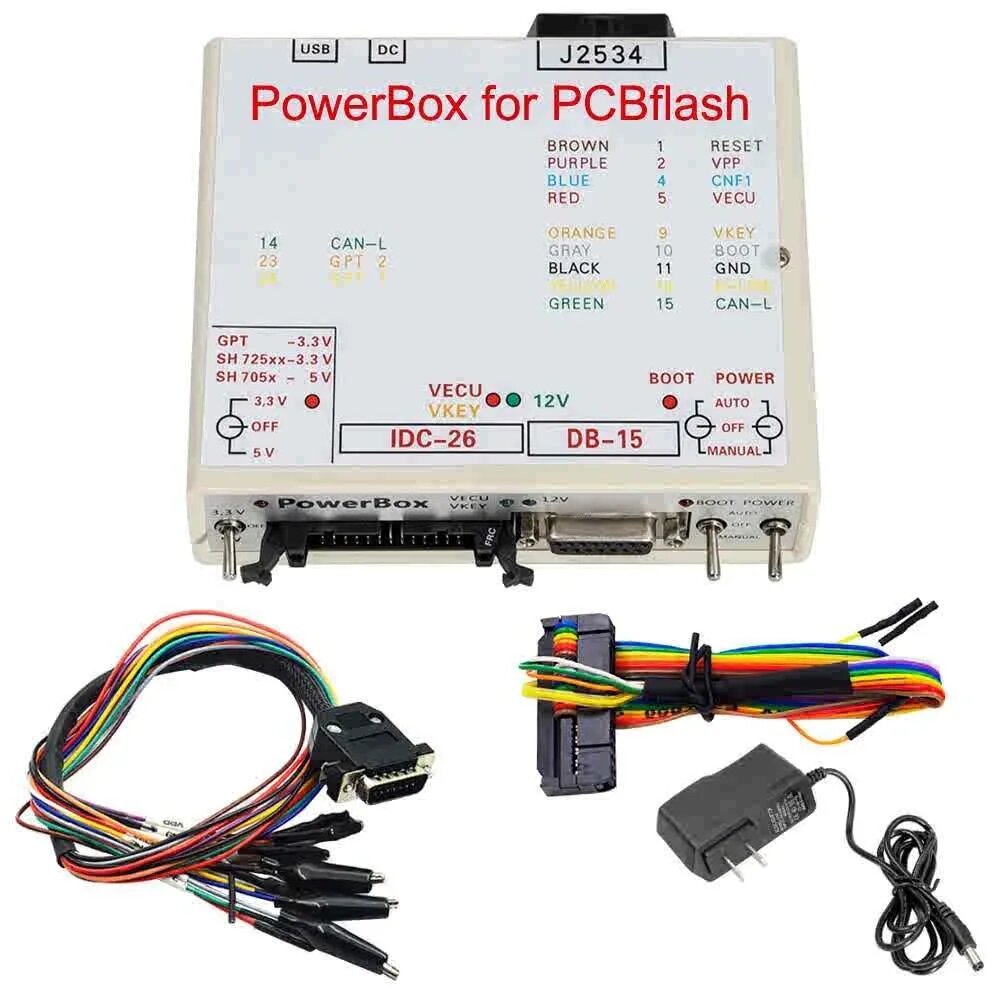 Перемычка OBD Protocol PowerBox для PCMFlash KTM JTAG J2534