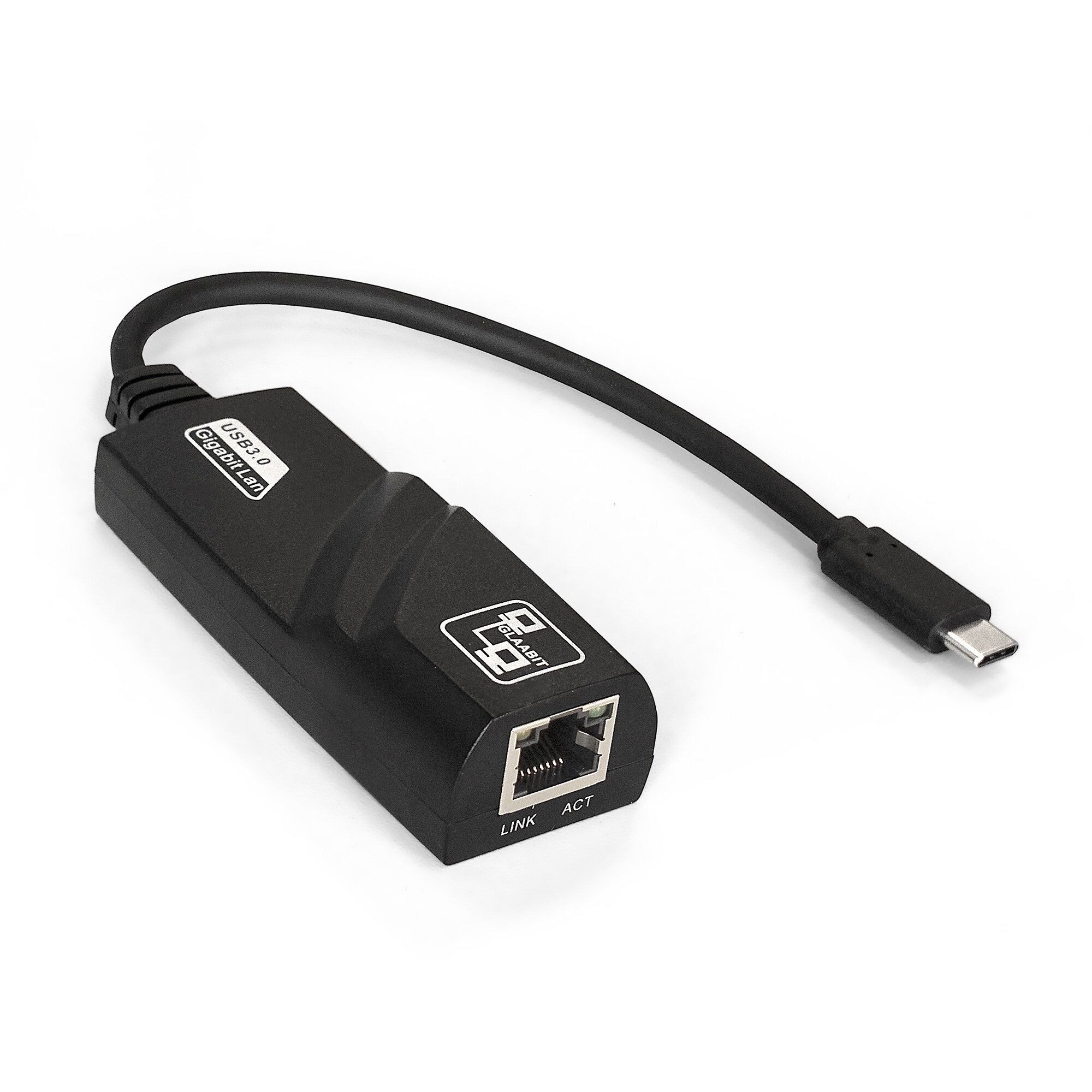 Кабель-адаптер ExeGate EXE-730-45 (USB3.0 Type C --> 1xRJ45 UTP 1000Mbps, Realtek Chipset RTL8153) EX287862RUS