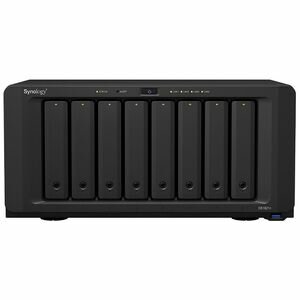 Сетевое хранилище данных Synology СХД Synology QC2,2GhzCPU/4GbDDR4(upto32)/RAID0,1,10,5,6/upto 8hot plug HDD SATA(3,5' or 2,5')(upto18 with 2xDX517)+ 2 M2 slots/4xUSB3.2/2eSATA/4GigE(+1Expslot)/iSCSI/2xIPcam(upto40)/1xPS/1YW