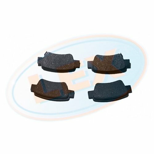 Автозапчасть/Тормозные колодки задние с датчиком Lex 24635