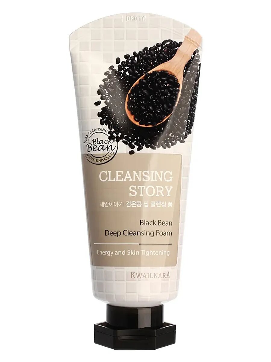 Пенка Welcos Cleansing Story, для лица, с экстрактом бобов, 120 г