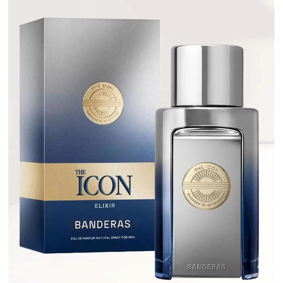 Парфюмерная вода Antonio Banderas The Icon Elixir 100 мл мужской / Антонио Бандерас Зе Айкон Эликсир