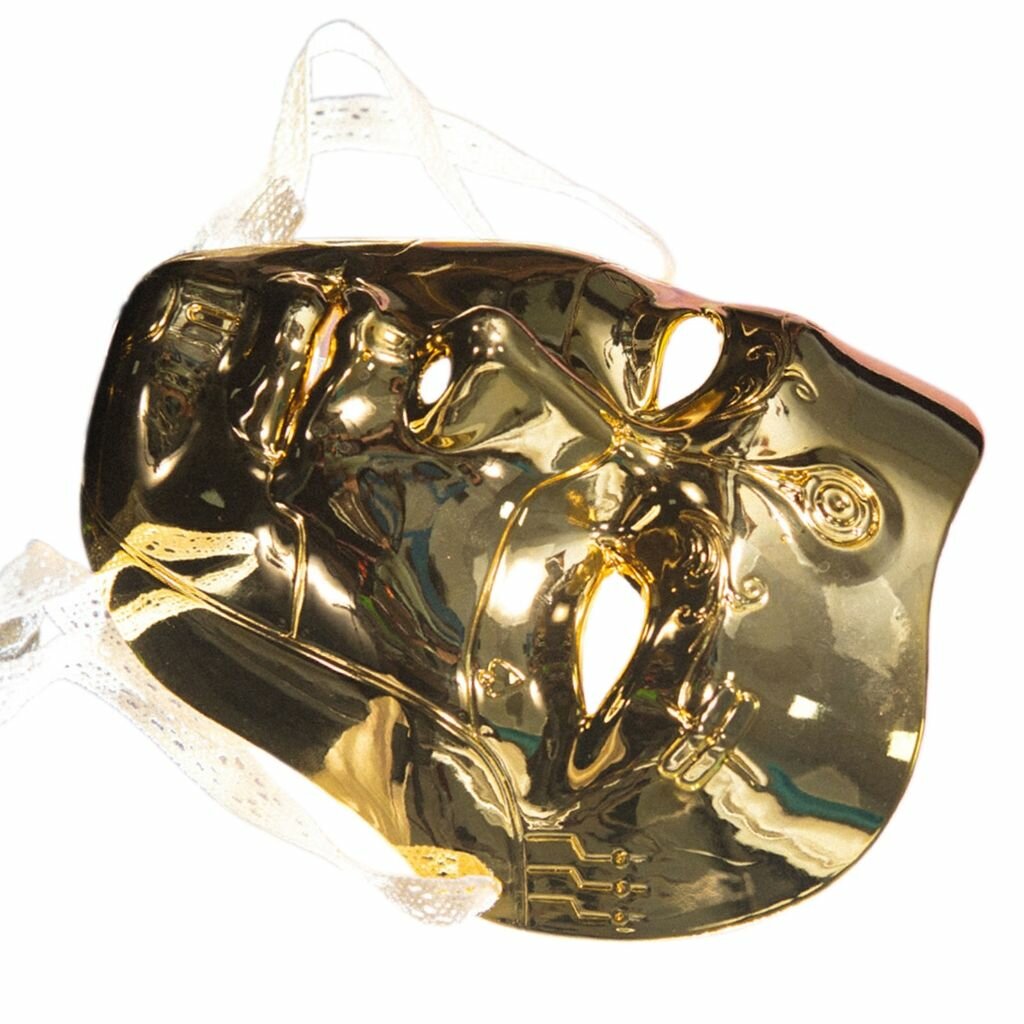 Костюм для косплея, Маска для вечеринки в стиле древнего Китая - золотая