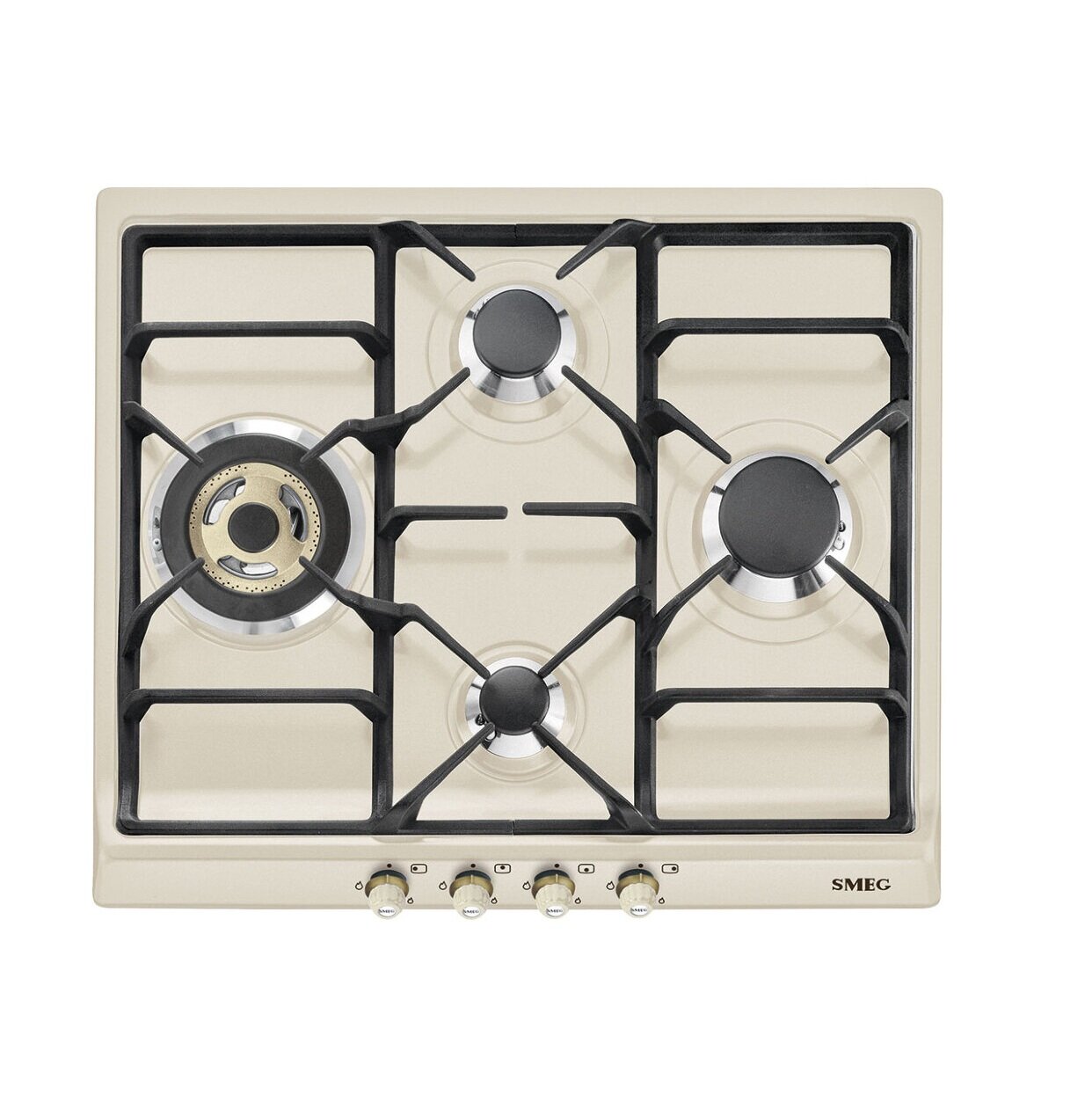 Встраиваемая газовая панель SMEG SR764PO, официальная гарантия