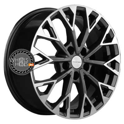 Диск автомобильный литой Khomen Wheels KHW1718 (Toyota RAV4/ Lexus NX) 17x7 5x114.3 et35 dia60.1 Gray-FP