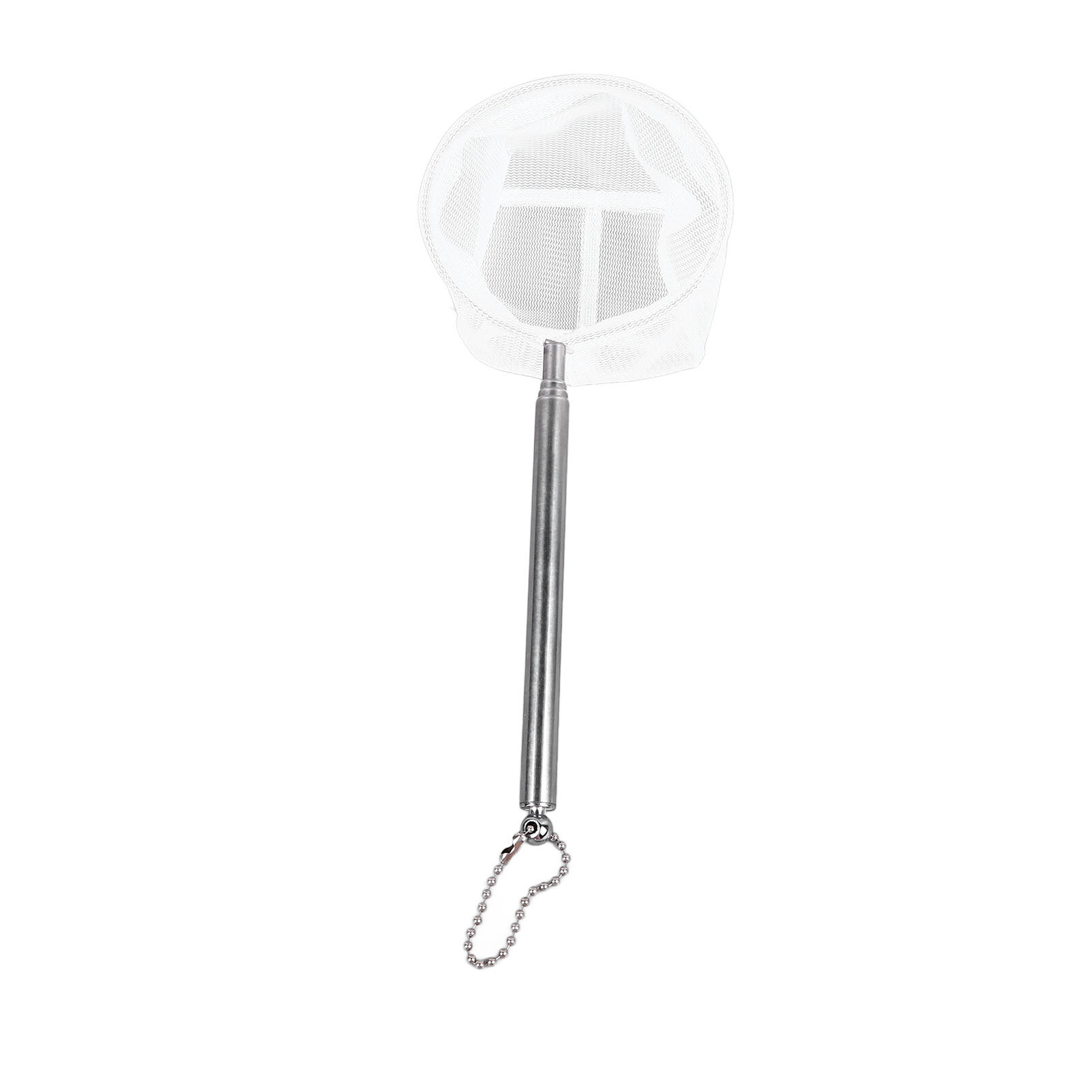 Телескопическая аквариумная рыбная сеть из тонкой сетки круглой рыбной сетки с вытягиваемой ручкой из нержавеющей стали для аквариума для рыбы