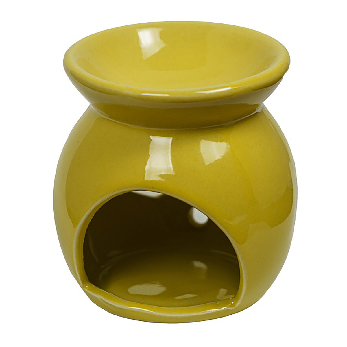 Giftman 16407-DF80 Аромалампа Лилия 8 см желтая компактная ароматическая лампа для дома