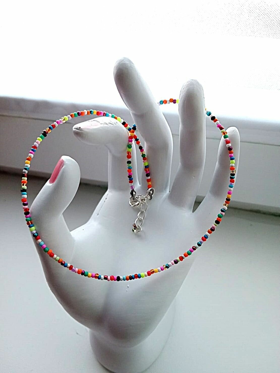 Чокер, бисер