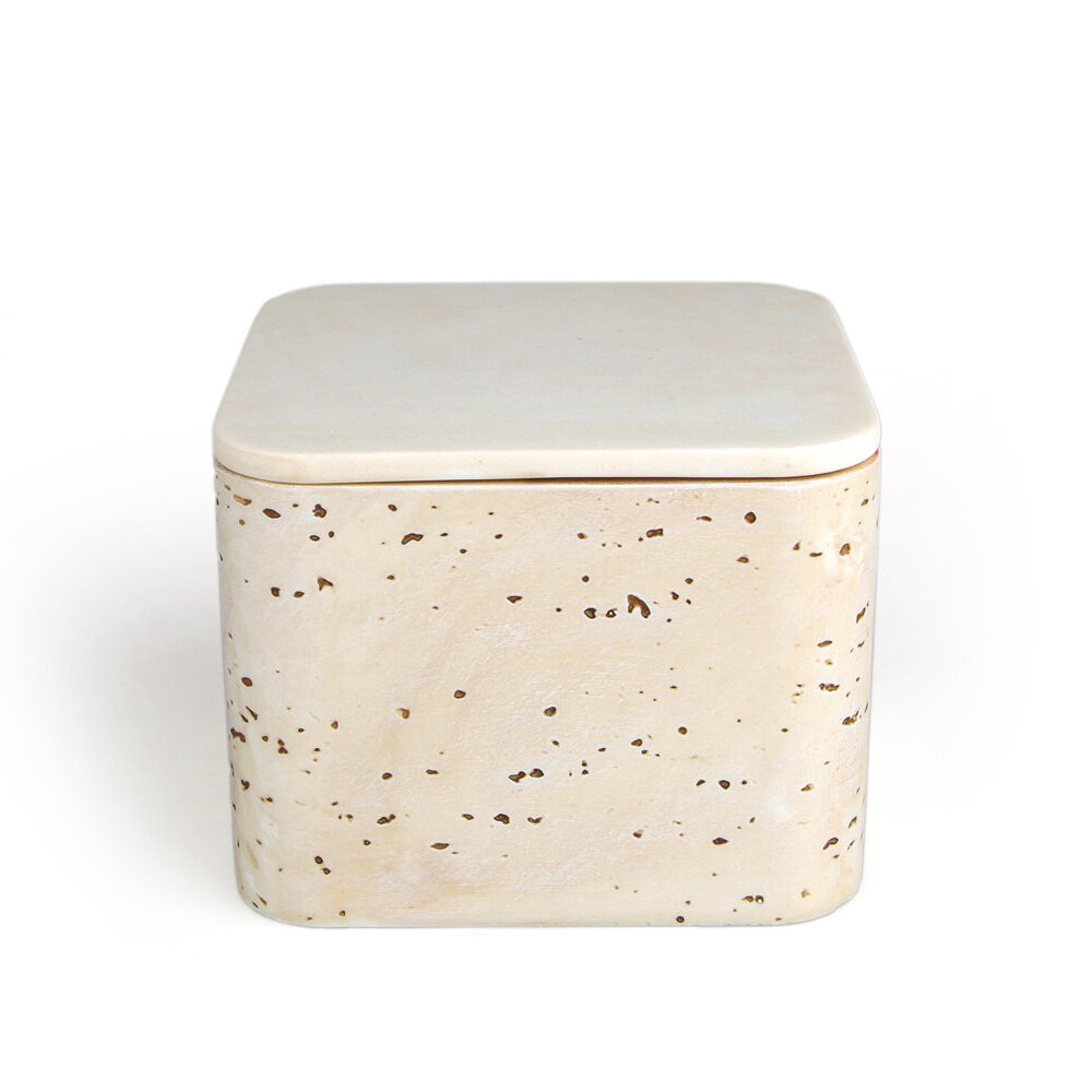 Контейнер для аксессуаров VITARTA "Rimini", полирезин, бежевый