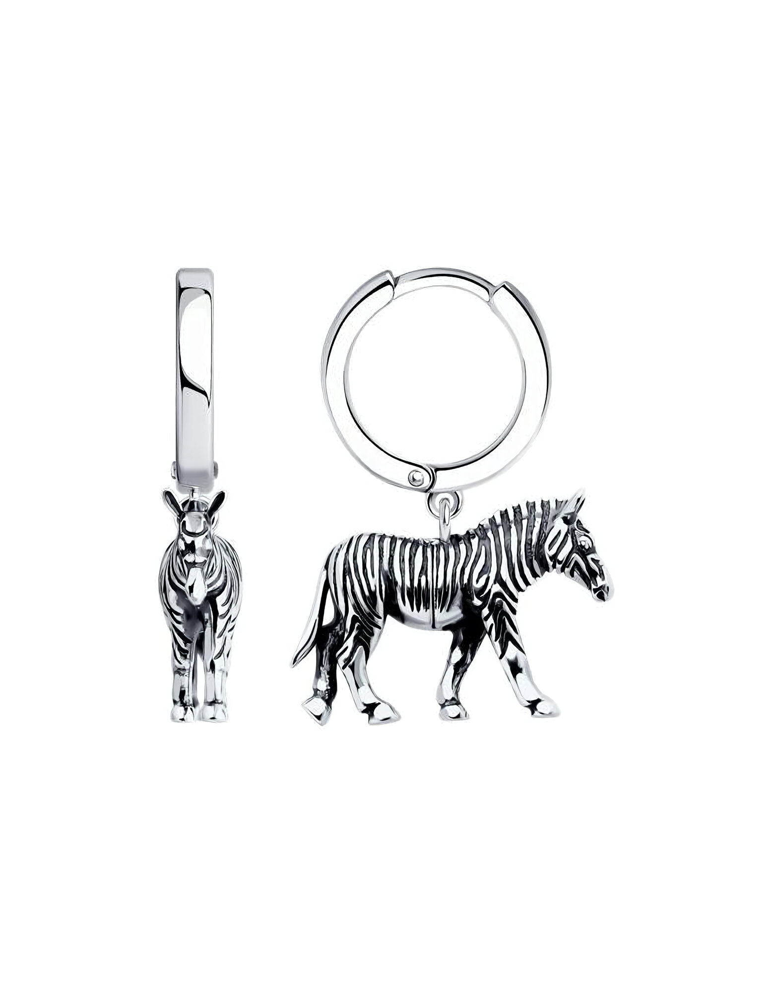 Серьги с подвесками, серебро, 925 проба