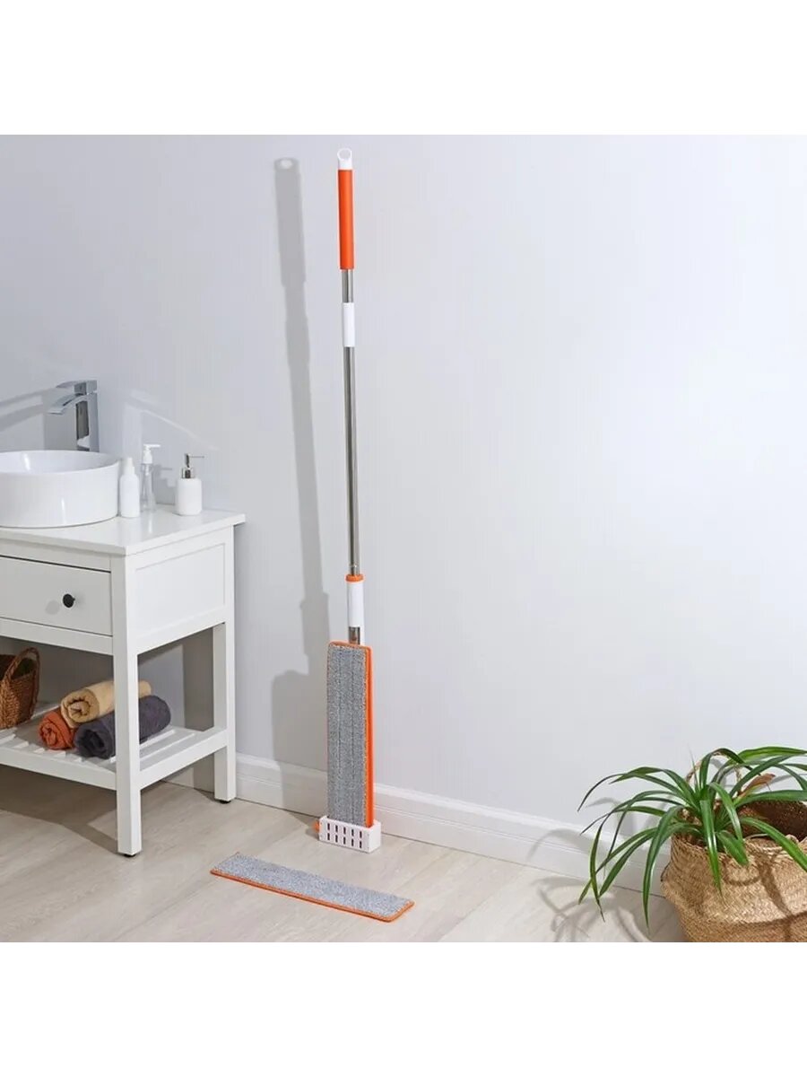 Многофункциональная швабра с отжимом и микрофиброй