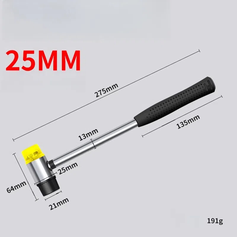 Декоративный молоток для укладки напольной плитки строительный резиновый молоток сменный молоток