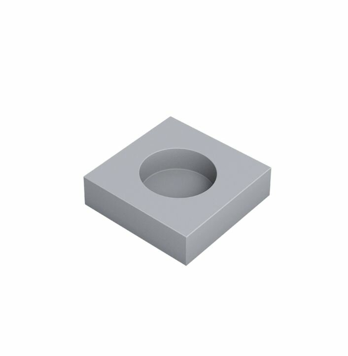 Подрозетник звукоизоляционный SoundGuard Стандарт 1 секция 115х115х38 мм