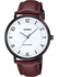 Наручные часы CASIO, коричневый/белый/серебристый