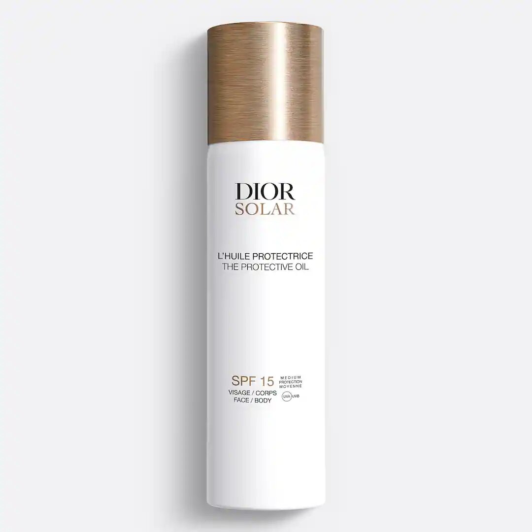 Масло-спрей DIOR Solar The Protective Oil 125 мл | Для лица тела волоc | Солнцезащитное SPF 15