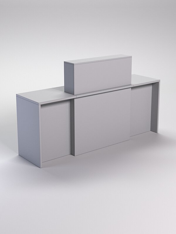 Ресепшн "Лирика" центральный, Серый. Производитель товара - компания Westcom.