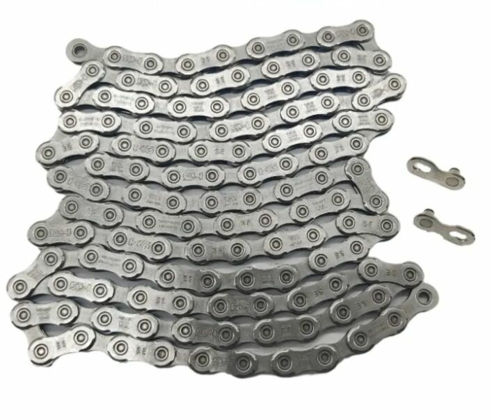 Цепь для велосипеда Shimano Deore M6100 12 скор, 118 звеньев, с замком OEM (без упаковки)