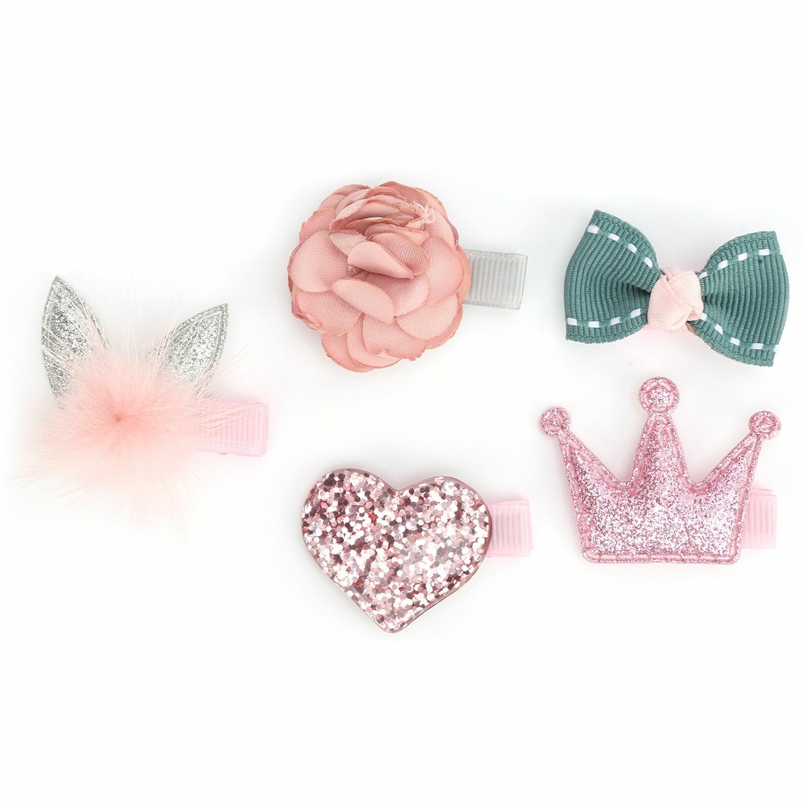 Заколки для волос для домашних животных, розовая корона, бантики на голову, цветочные заколки для волос, набор аксессуаров для ухода за домашними животными, принадлежности