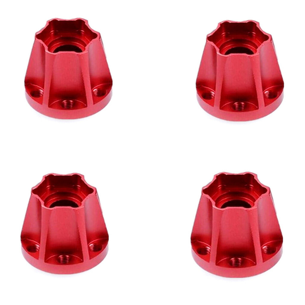 4 штуки 1:10 Автомобильный колесный хаб металлические аксессуары, установленные для осевого SCX10 D90 Легко установить