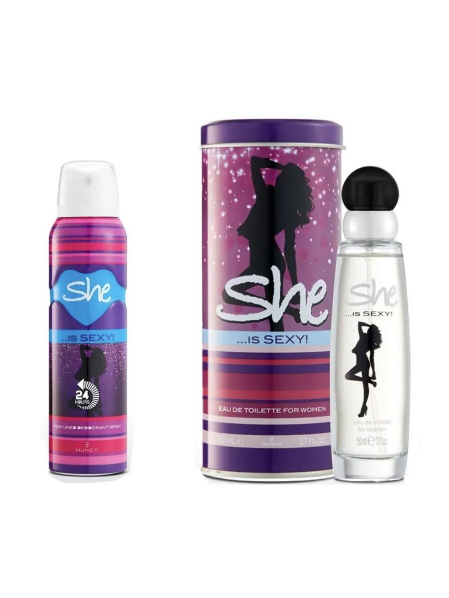 Hunca She Is Sexy! женская, 50 мл + Подарок