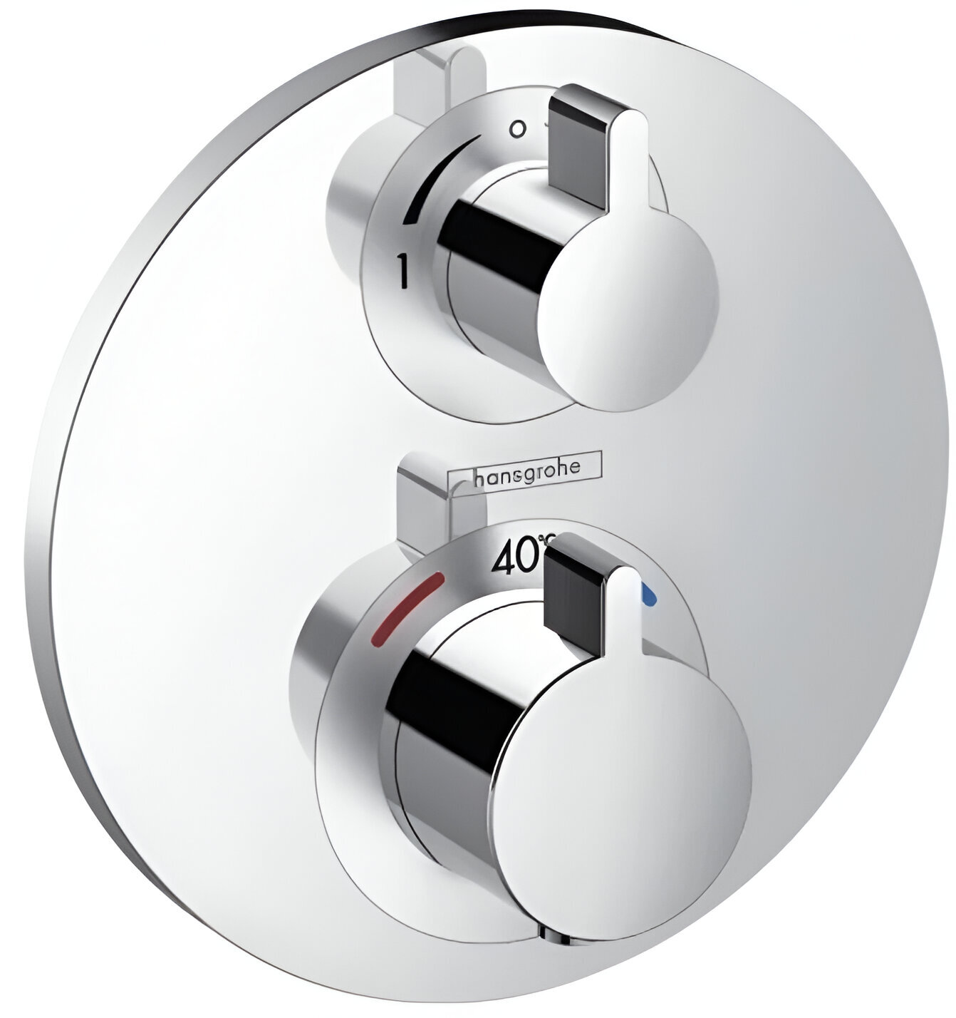 Термостат Hansgrohe Ecostat S 15758000, латунь, хромированный