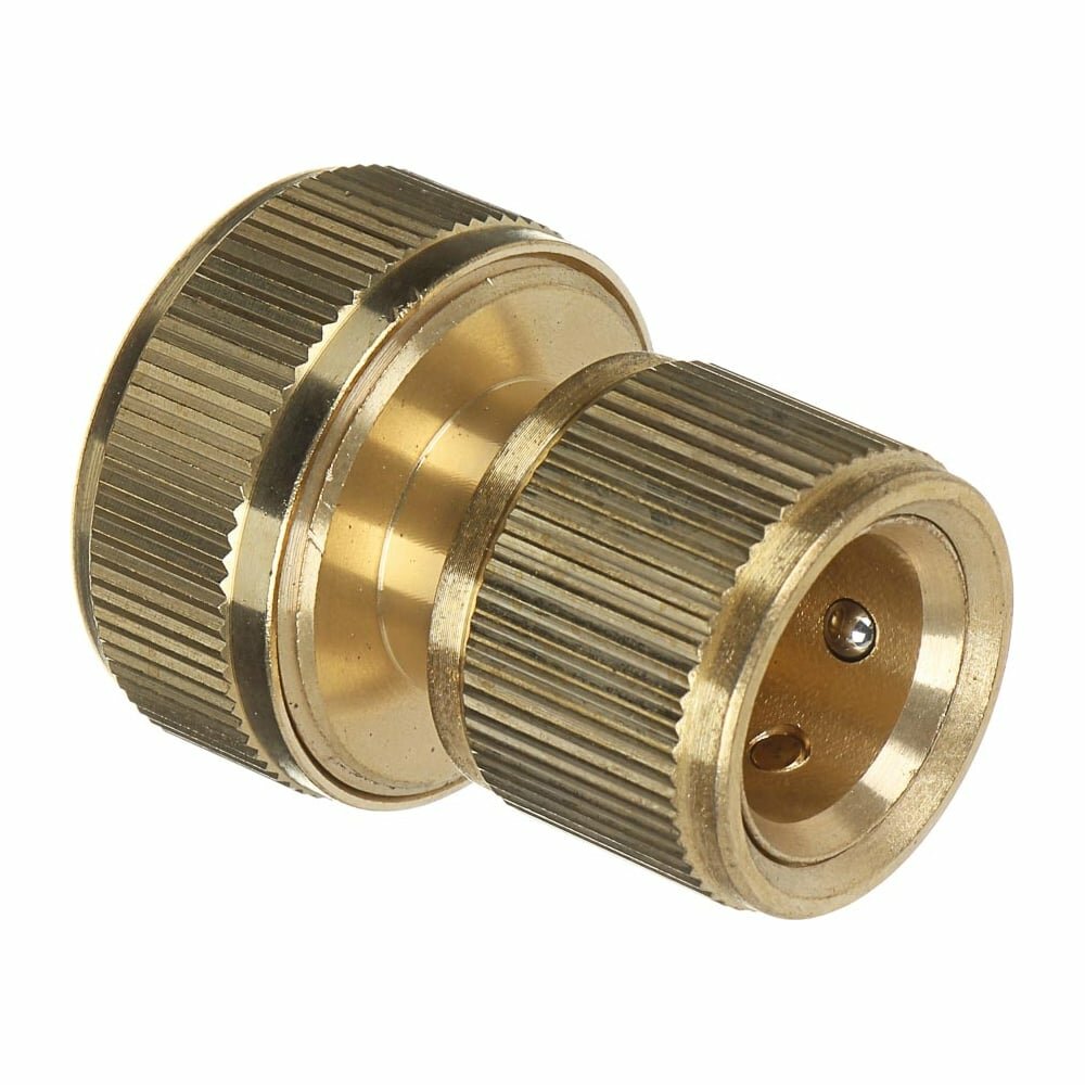 Коннектор PROF+ для шланга 3/4", латунь MY-303 Inbloom 169-035