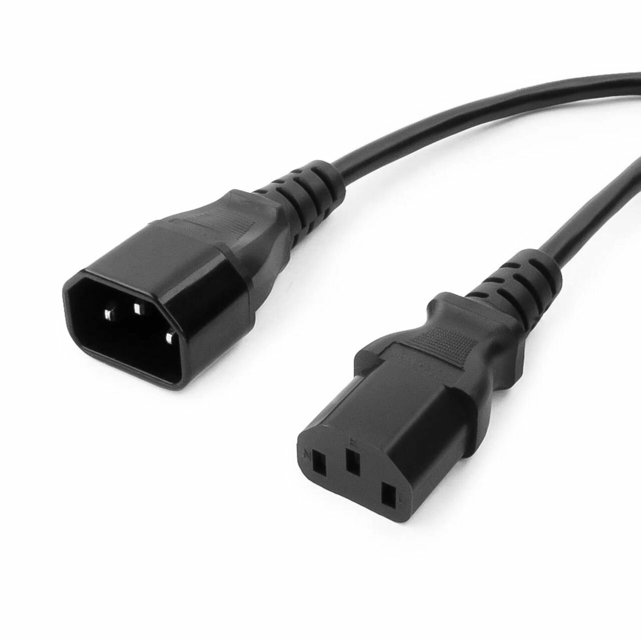 Кабель питания IEC320-C14/IEC320-C13, 220B, 6А, 1.8м