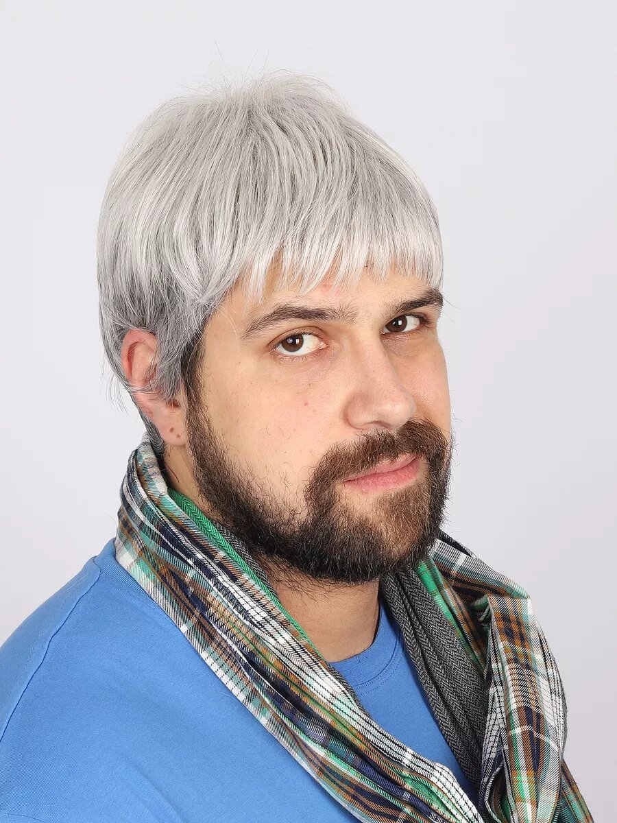 Парик мужской короткая стрижка