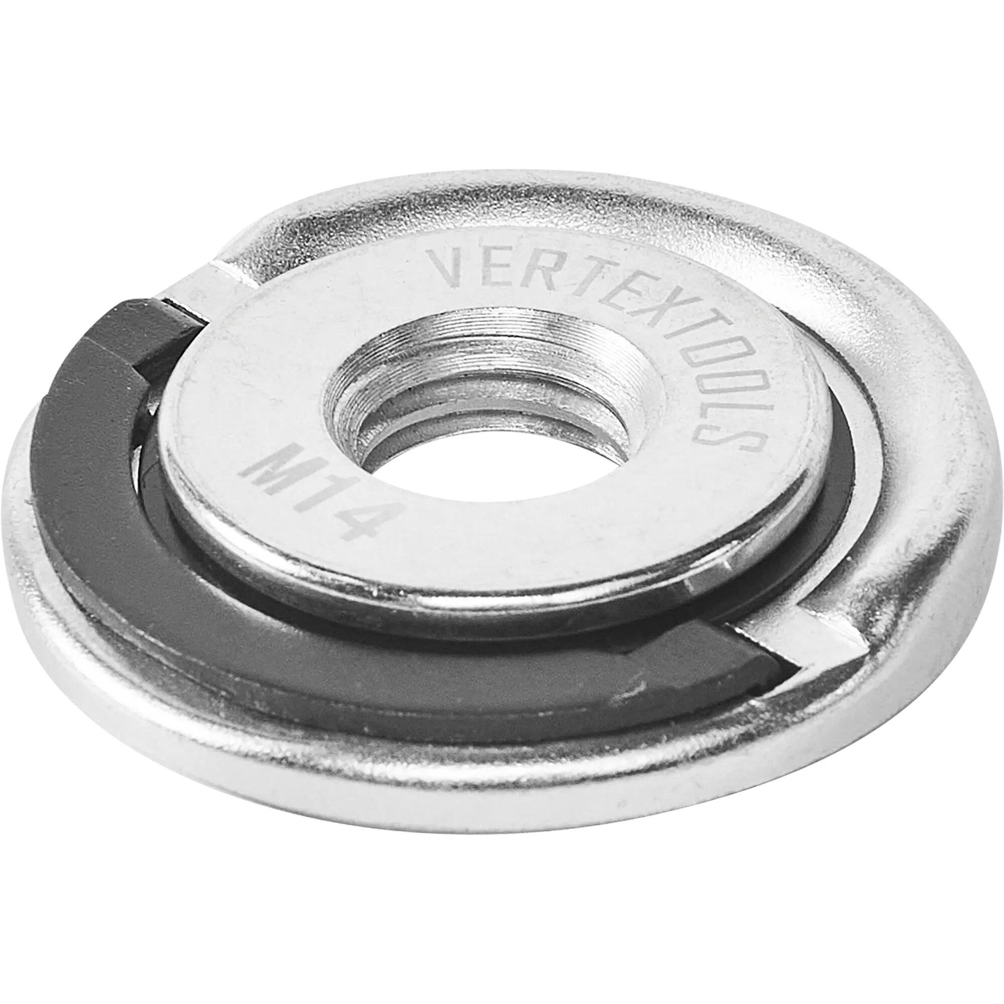 Гайка быстрозажимная Vertextools М14 для УШМ - крепление шпинделя с быстрым зажимом