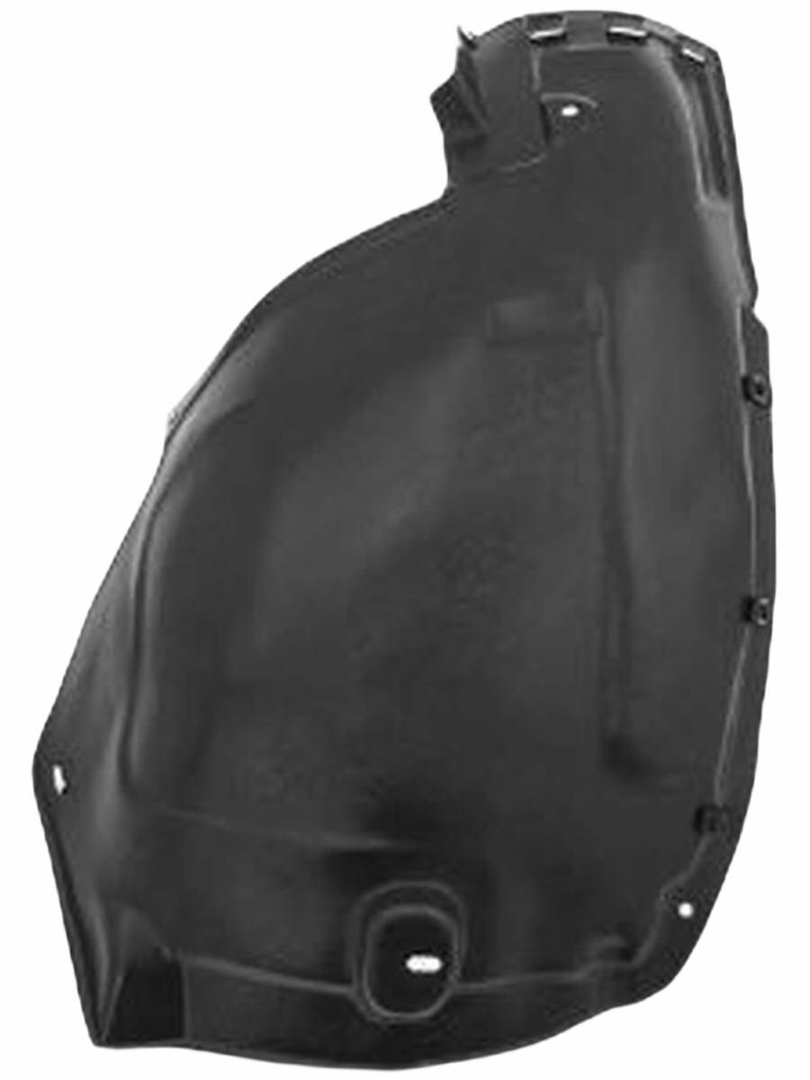 Подкрылок AKRADO, для Opel Zafira, черный, качественный пластик, 1 шт