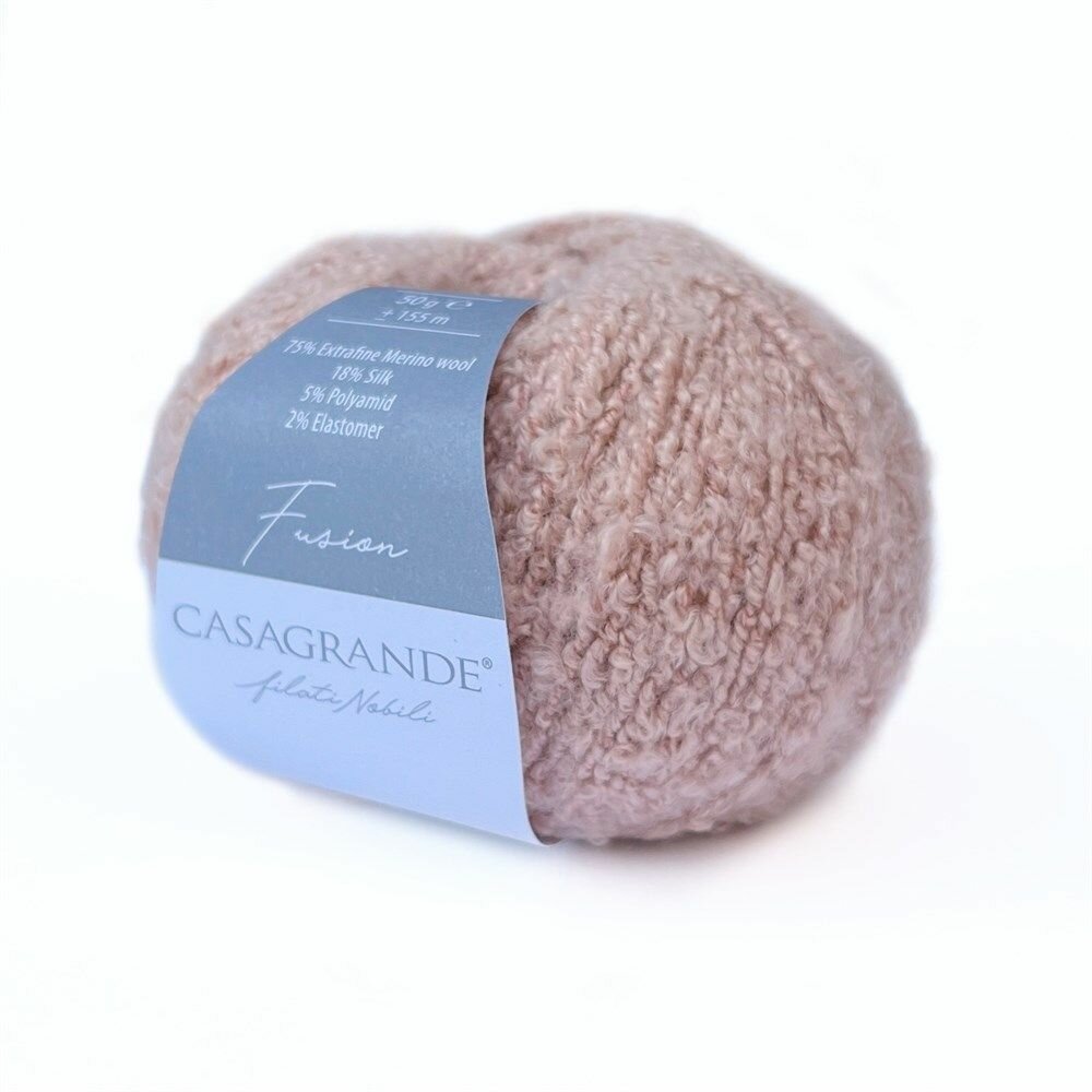 Пряжа для вязания Casagrande Fusion (22.003) 1 моток 50 г/155м