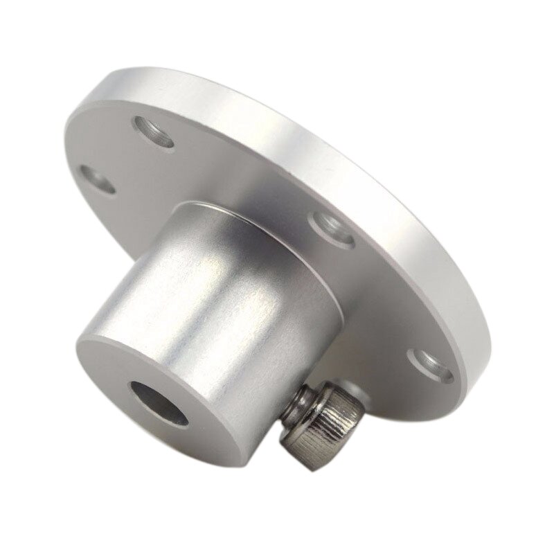 Фланцевое соединение Omni Wheel, шпоночное соединение из алюминиевого сплава, подходит для 100-миллиметрового колеса Omni/колеса Mecanum - 8 мм