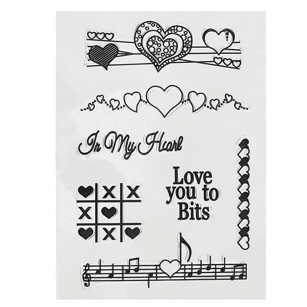 Новый дизайн силиконовая резина прозрачный штамп печать скрапбукинг дневник альбом карта DIY