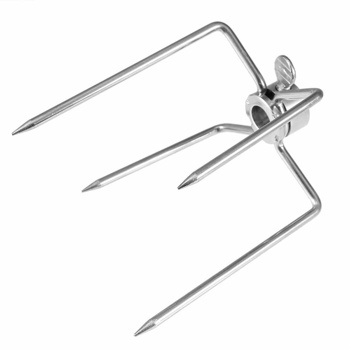 Инструмент 2 шт. барбекю угольный гриль вертел куриный гриль вилки из нержавеющей стали