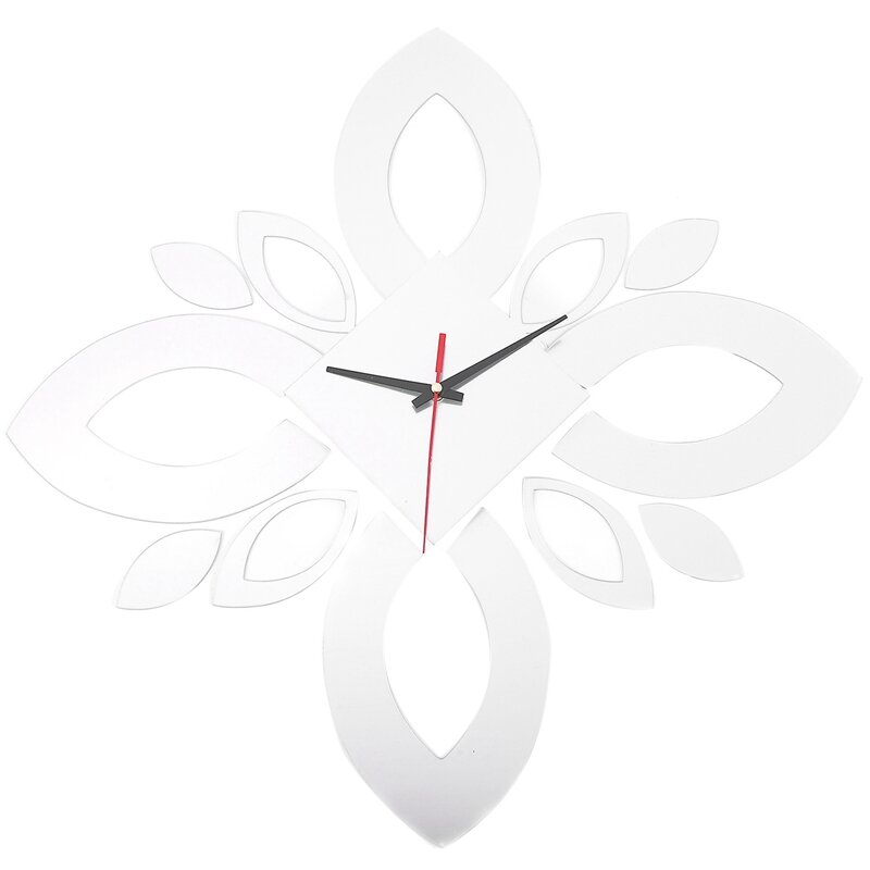 Настенные часы с большим цветком, новый дизайн, наклейка на зеркало, модные часы и часы в рамке, роскошный домашний декор, подарок-зеркало
