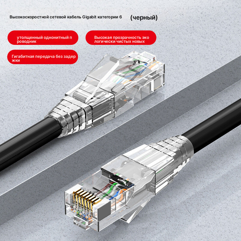 Сетевой кабель категории 6 CAT6 маршрутизатор коммутатор кабельная перемычка
