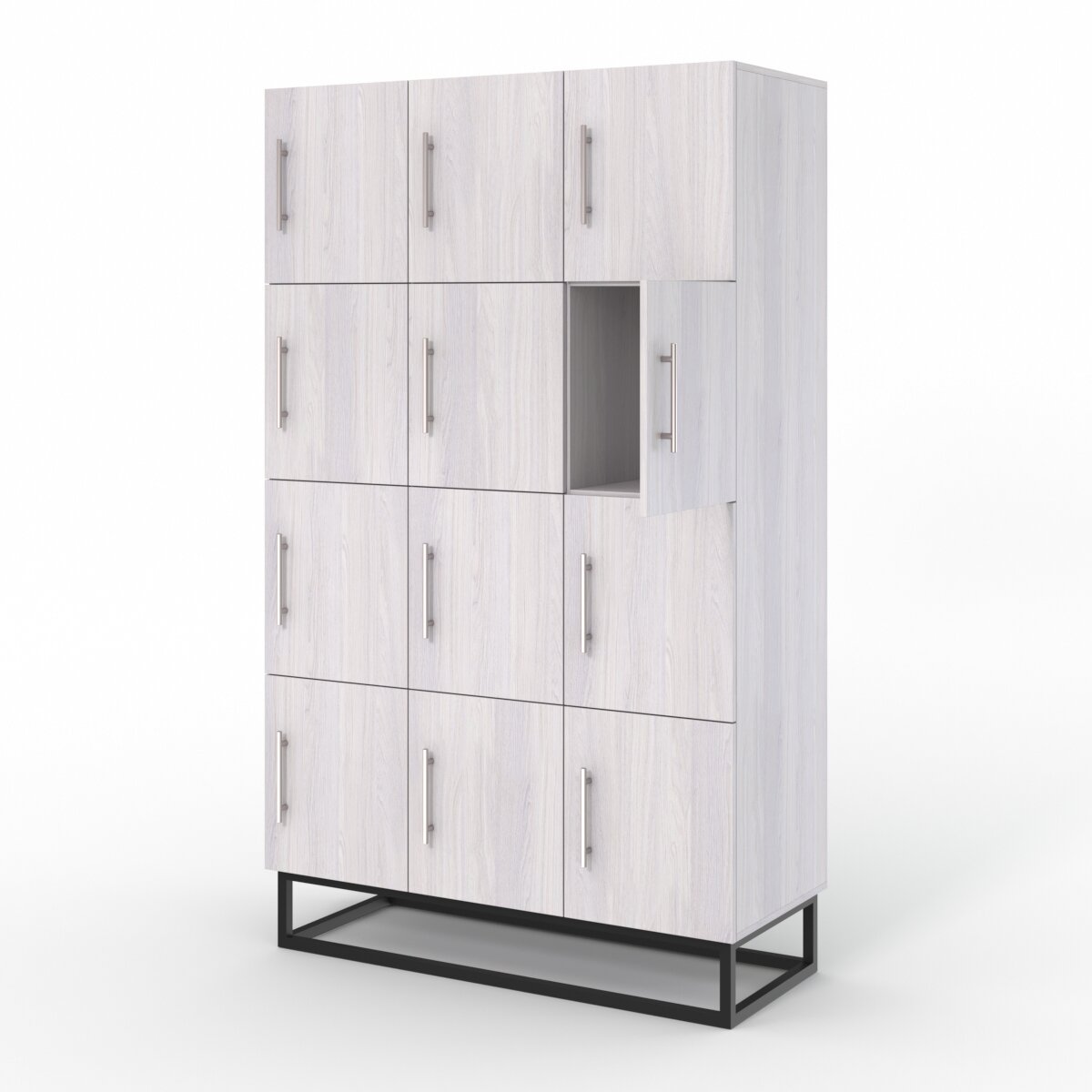 Шкаф для одежды медицинский "Гиппократ" №19, Ясень Анкор светлый - U31104