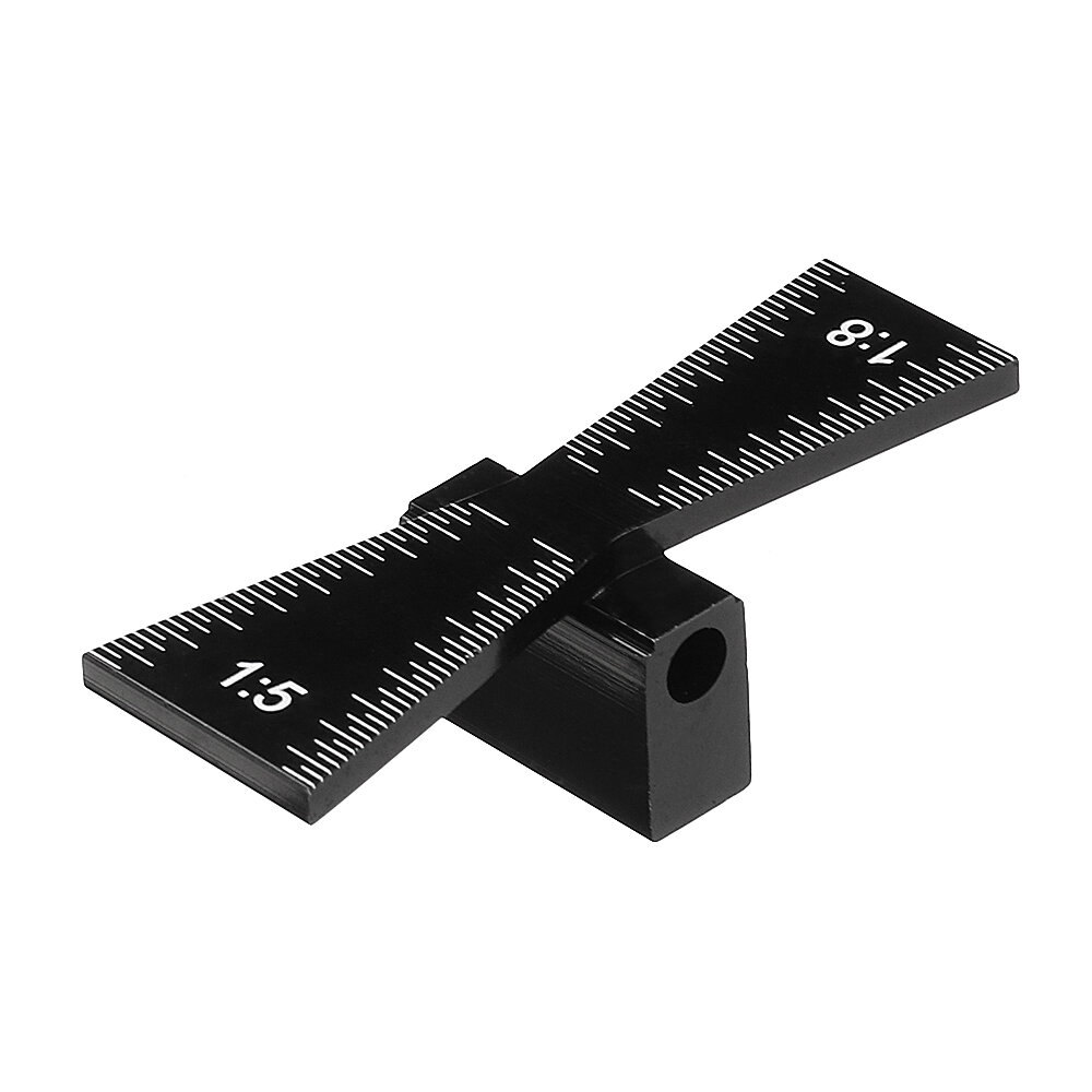 Полезные инструменты Drillpro Dovetail Marker Scriber со шкалой Dovetail Template Woodworking Joint Gauge Hole Locator