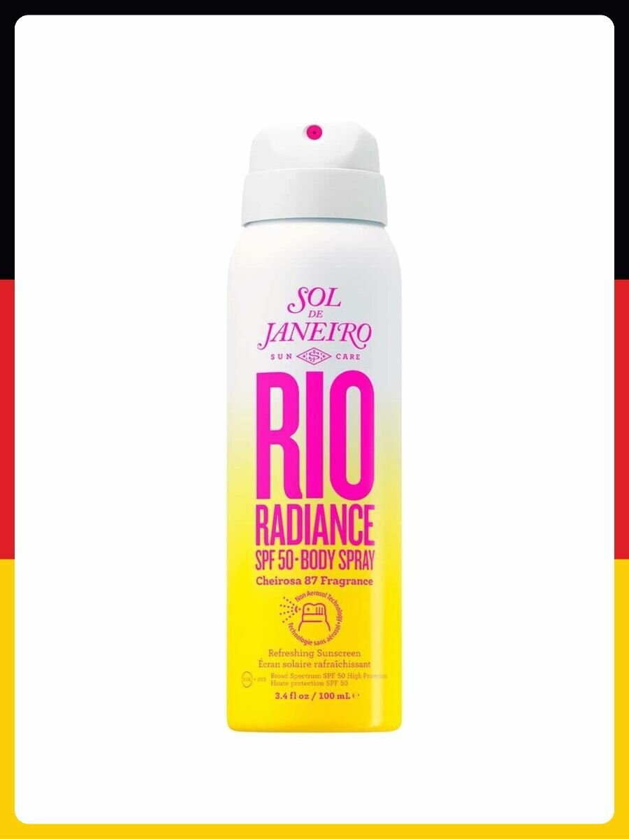 Солнцезащитный спрей для тела Sol de Janeiro Rio Radiance SPF 50, 100 мл