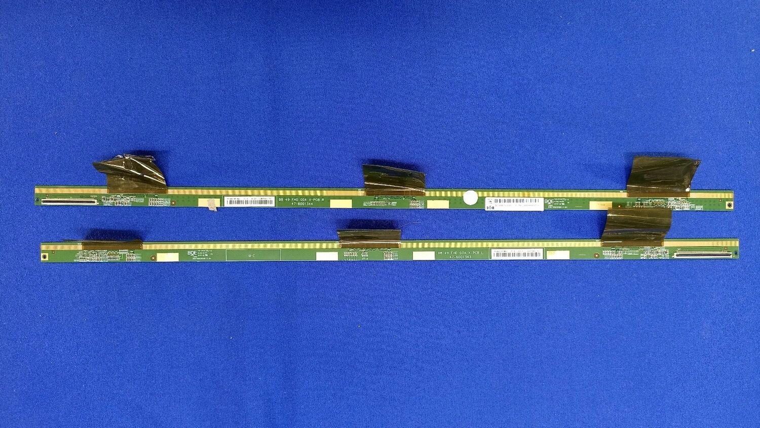 Driver Board 2 планки LCD Panel HD490DF-B71 S7 GM B8 49 FHD G0A X-PCB-R 47-600-1344 B8 49 FHD G0A X-PCB-L 47-600-1343 для F49C8000H Lcd Телевизор Dexp Плата разъемов арт. 11762