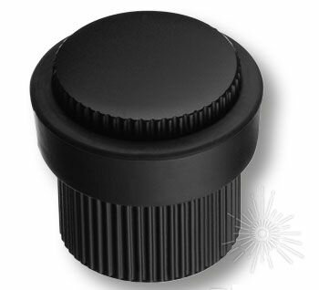 Упор напольный для двери DS16 NM матовый чёрный