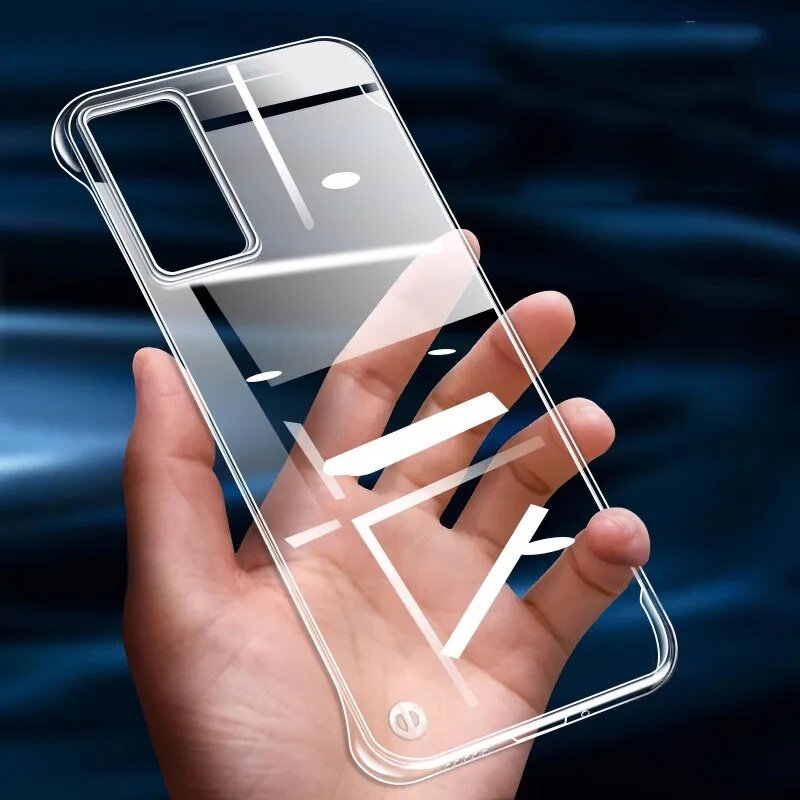 Прозрачный чехол Samsung Galaxy S20, безрамочный, жесткий
