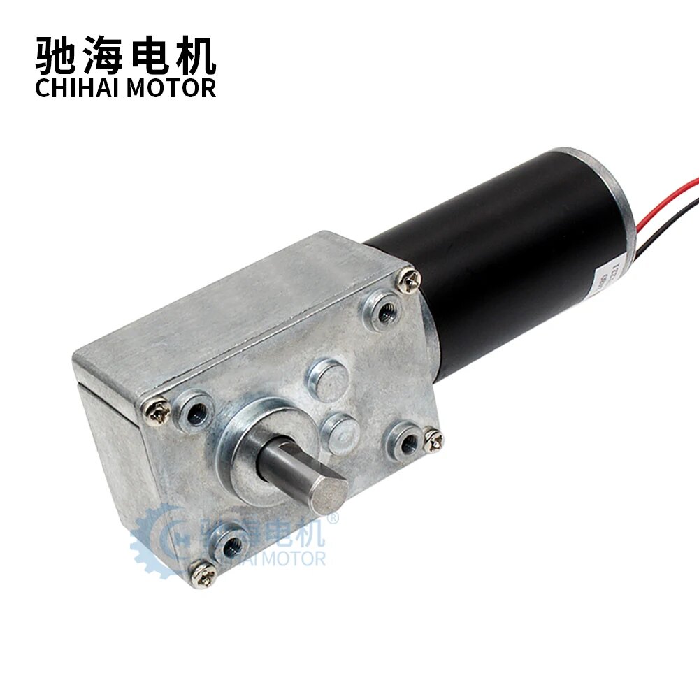 Двигатель ChiHai CHW-GW4058-31ZY 12В 24В ratio 280, DC 12V -80