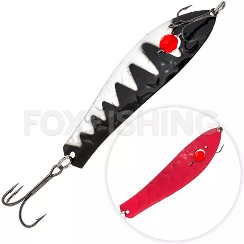 Блесна колеблющаяся Kuusamo Professor №2 с камнем 9см. 13гр. BL/S-R