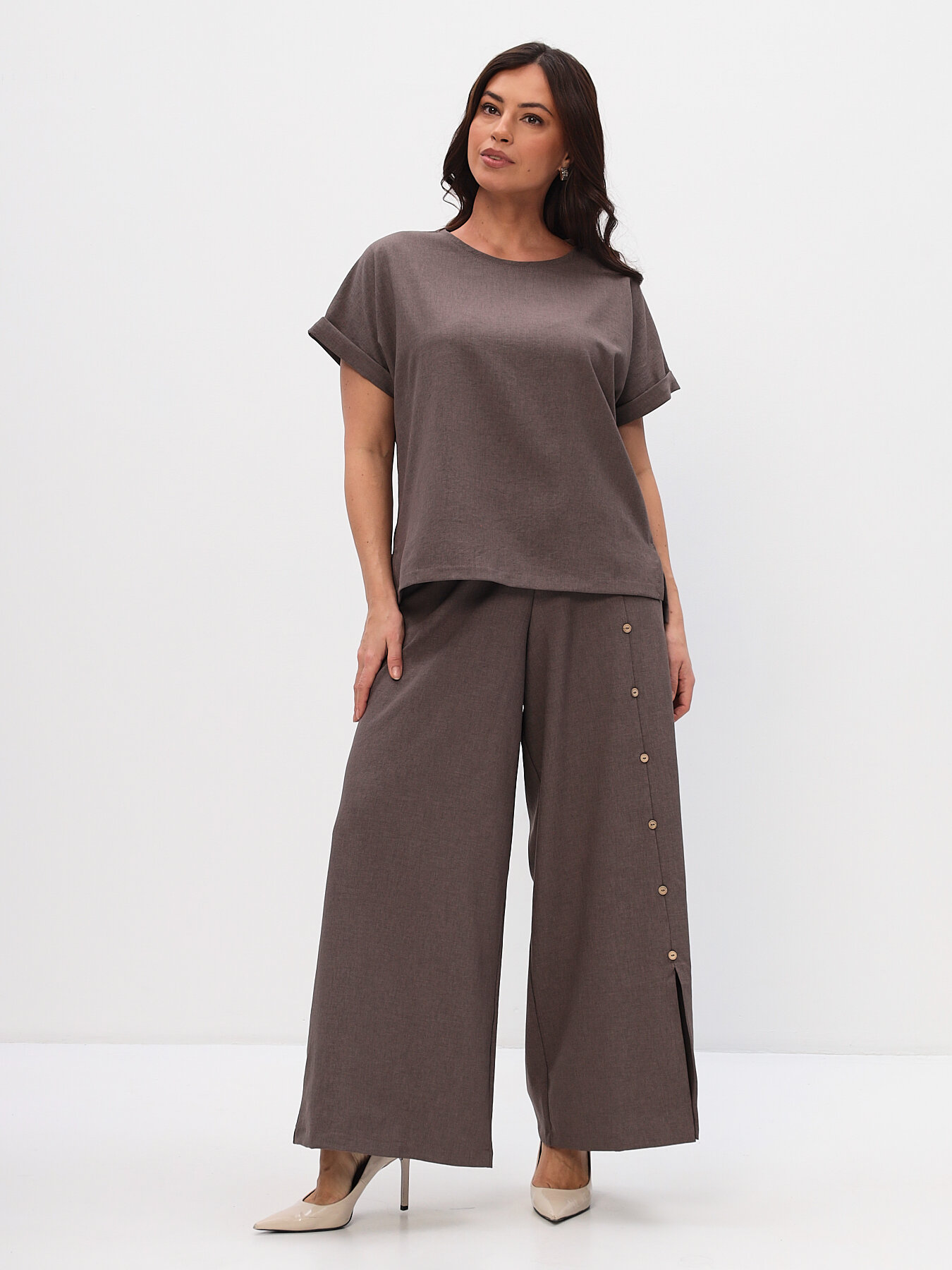 Комплект одежды ткань под лён