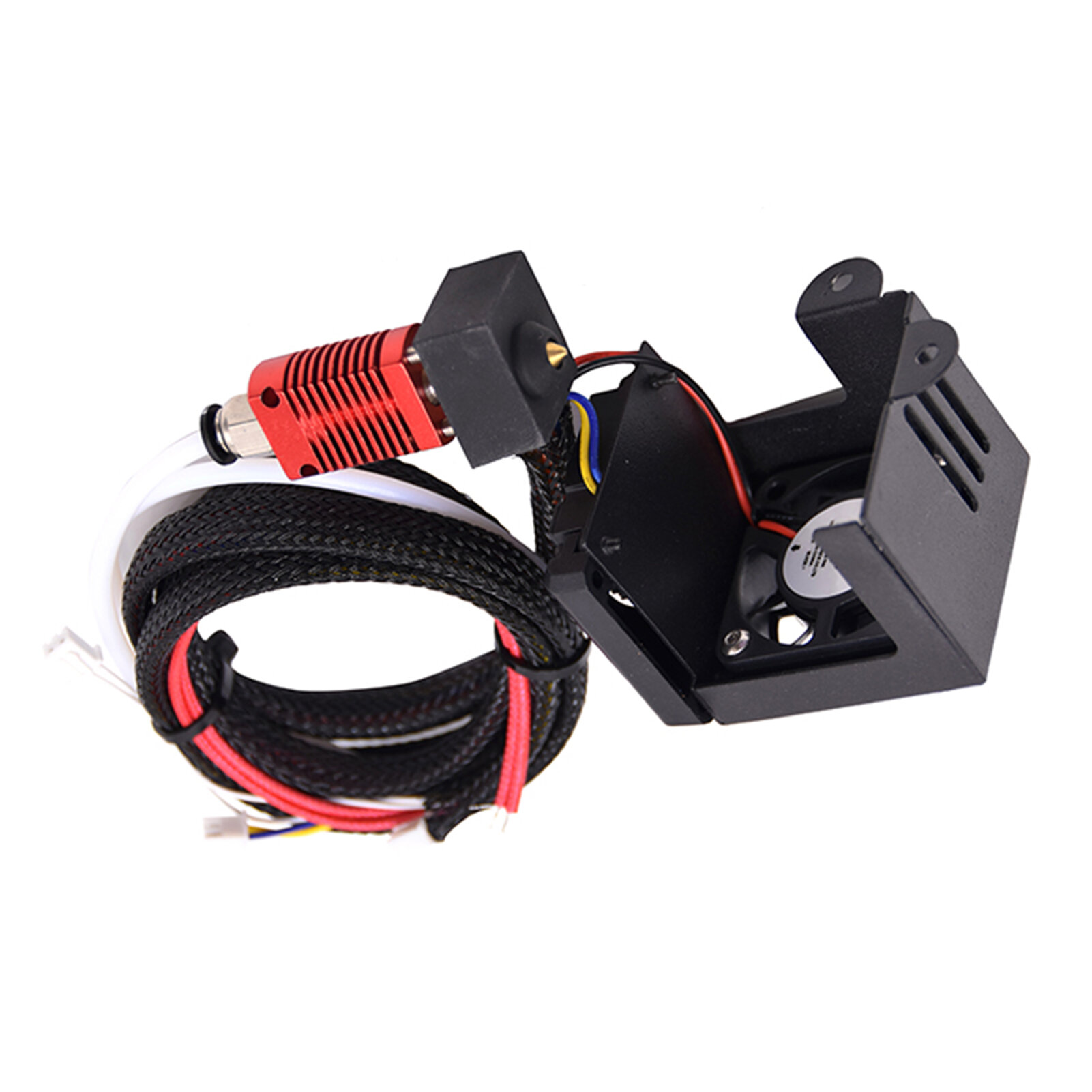 Ender-3 Полностью собранный комплект Hotend 24 В с силиконовой крышкой 1,2 м Термистор, Совместимый с CR-10/CR-10 S5/CR-10-S4/CR-10S/CR-10 MINI/Ender 2/Ender-3/Ender 3 PRO/Ender-3S/Ender 5