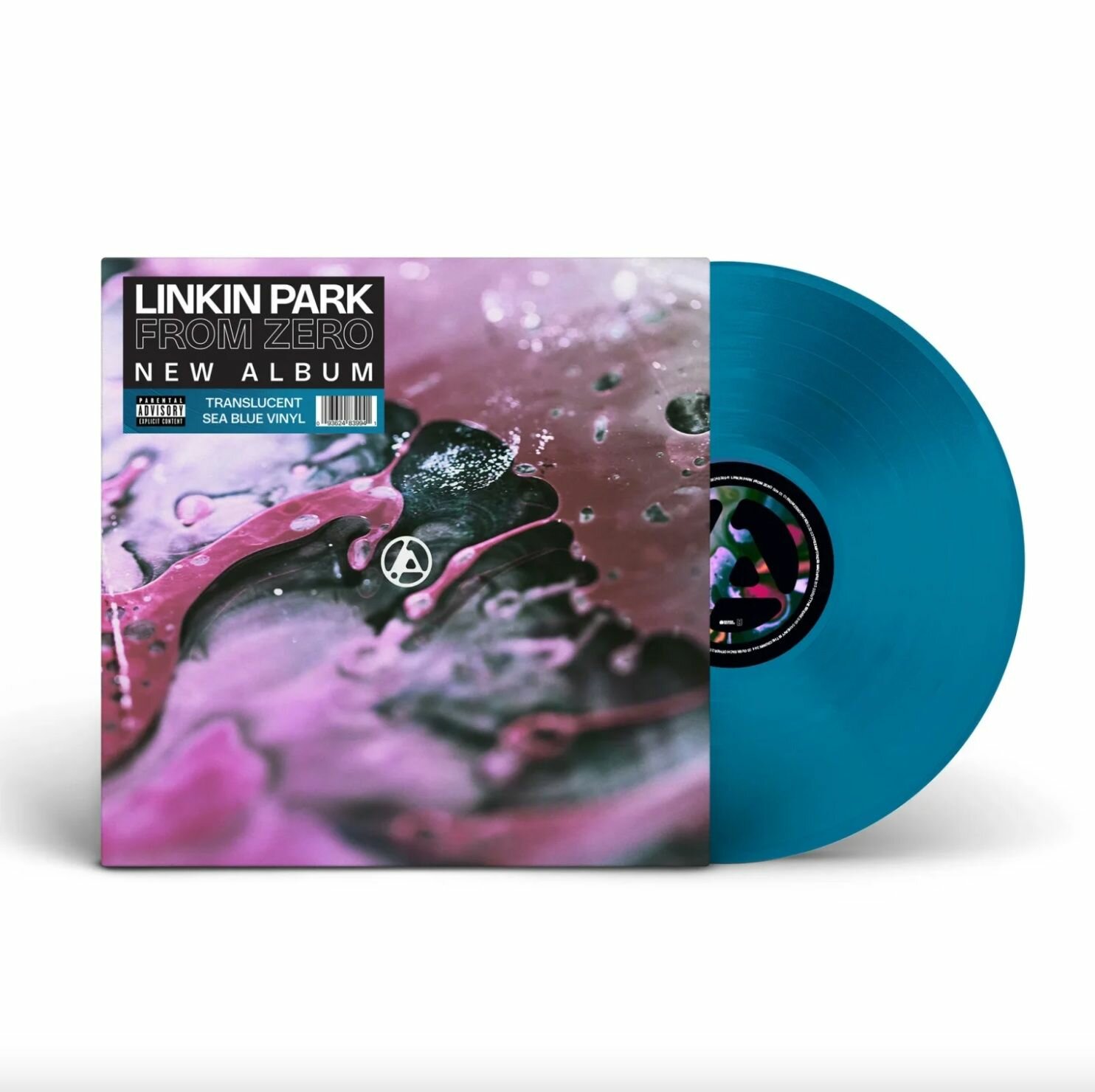 Виниловая пластинка Linkin Park - From Zero (LP, 2024, Warner Records) transparent petrol
