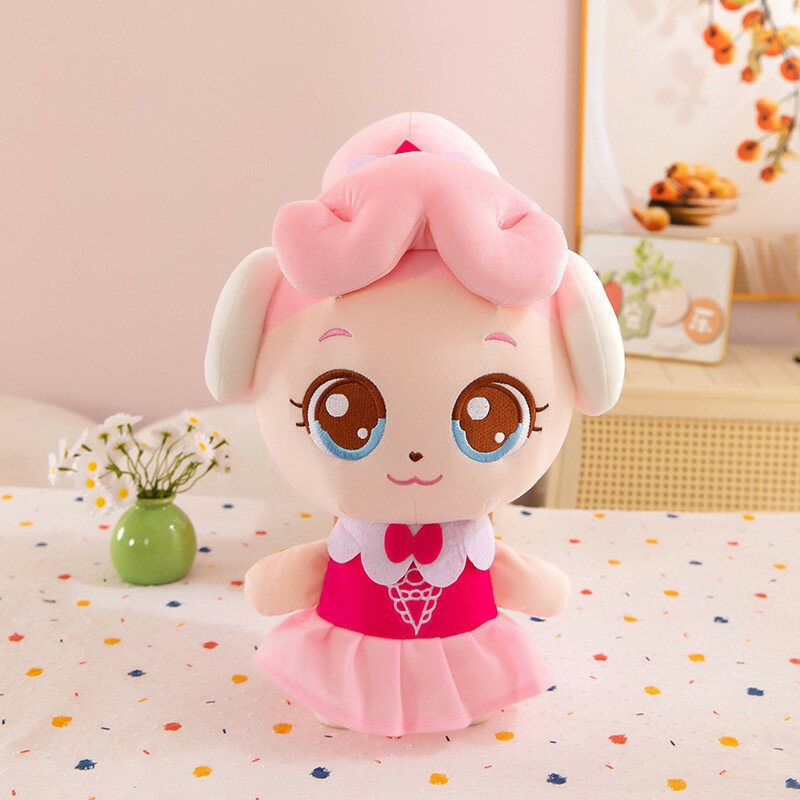 Плюшевый медведь Kidsfriendly коротковорсовый материал с сердечным дизайном для игры и подарка балерина 45см